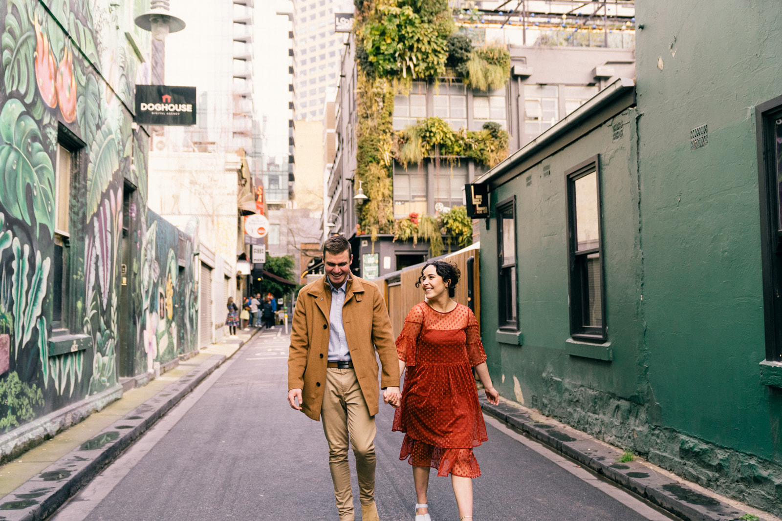 Colourful Melbourne City Engagement - Redbook Studios