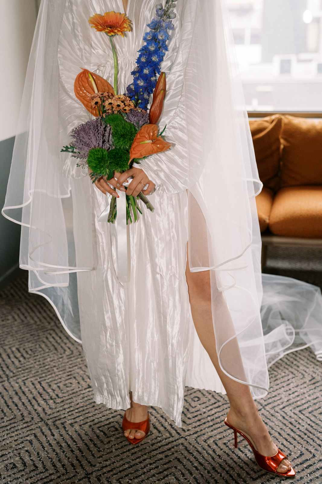 Travers and Asheda's Altar Electric Wedding: A Retro Vegas Dream ...